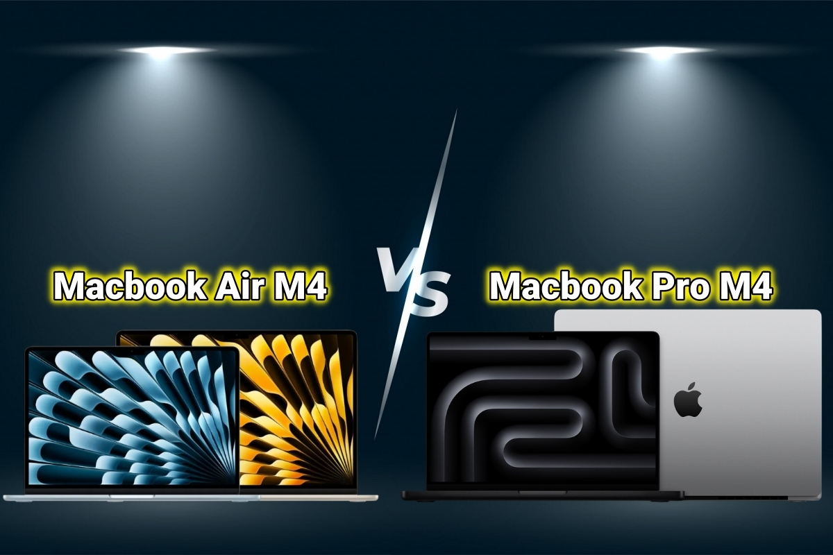 So sánh Macbook Air M4 và Macbook Pro M4 - Máy nào phù hợp với bạn hơn? | Techsolution.vn